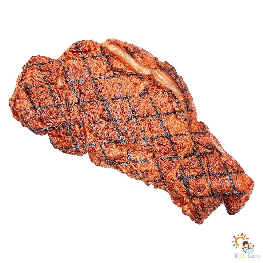 [Kiss] PVC Simulation Fake Steak Food Model Restaurant Decoration Non ...