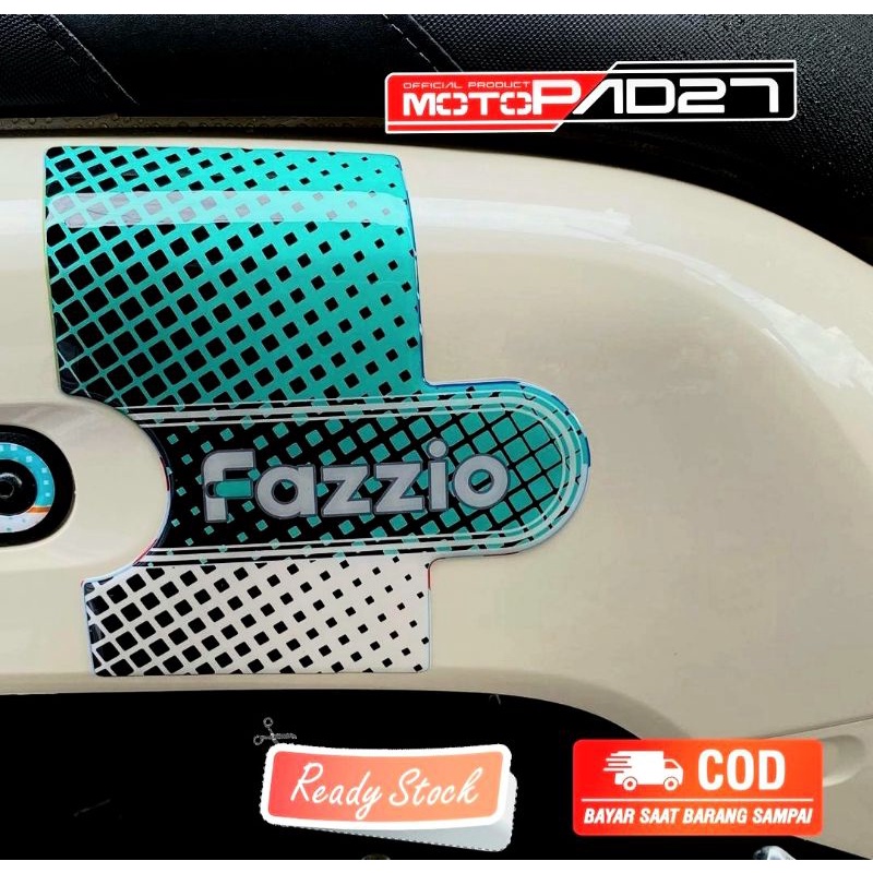 Motopad27 Yamaha FAZZIO side Body sticker, Premium resin material ...