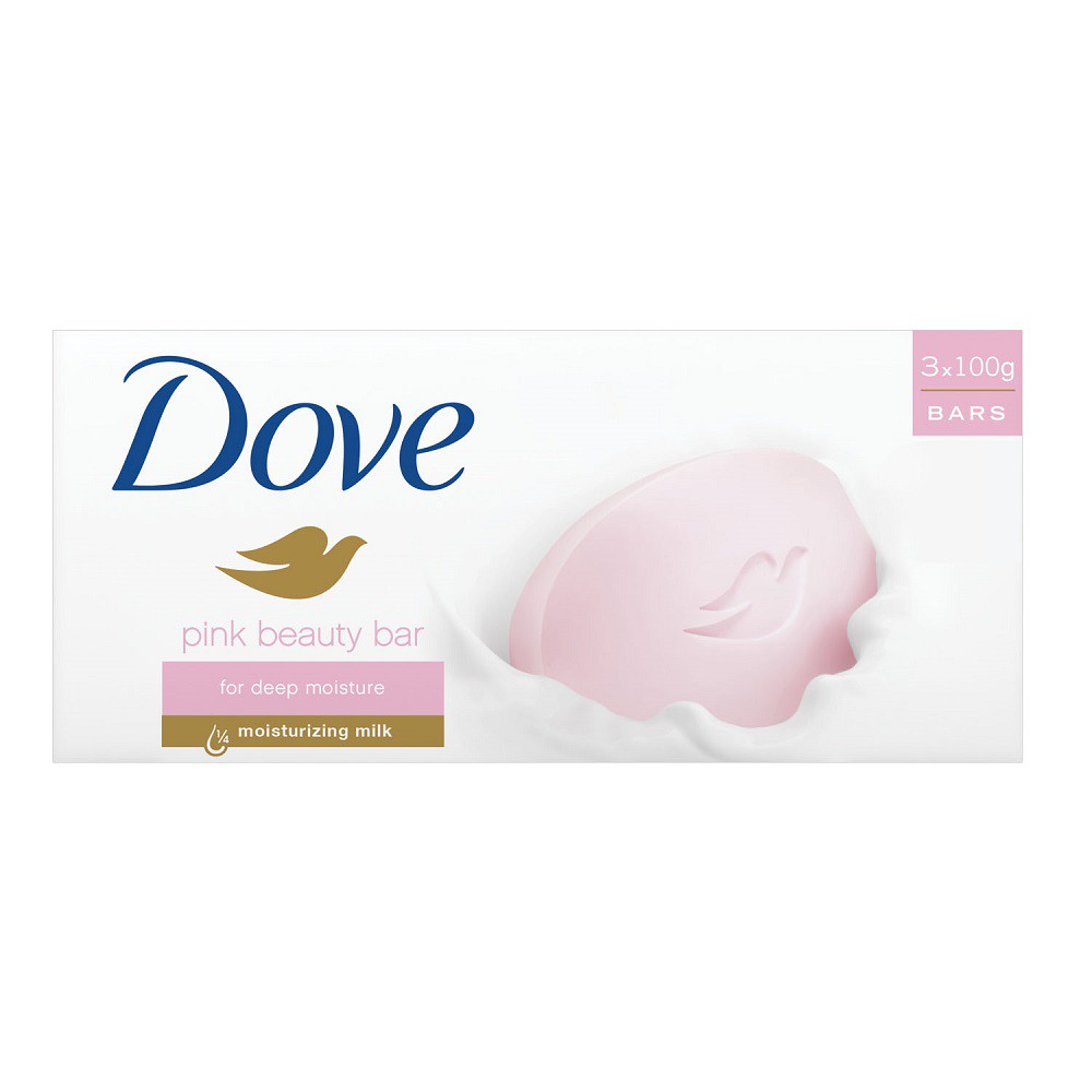 Dove Pink Beauty Bar Soap 3 x 100g | Shopee Philippines