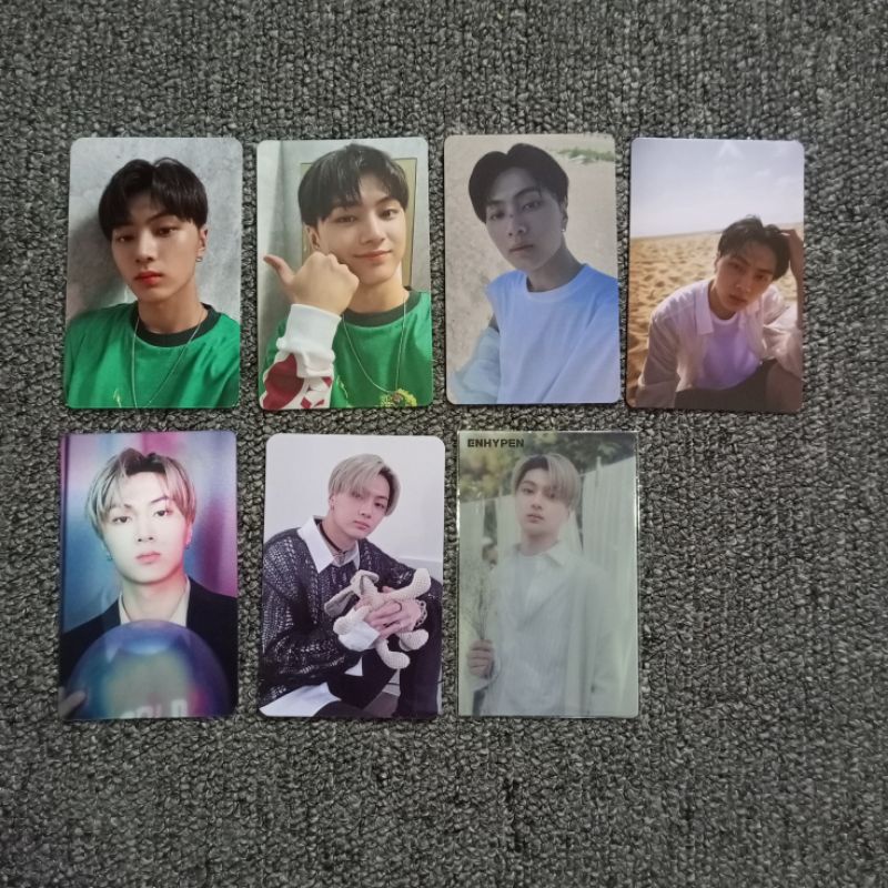 Enhypen Jay Photocard PC Bene Shopee Charybdis Selca Lucky Draw LD M2U ...