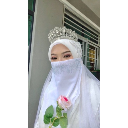 PUTIH Hot ITEM PURDAH WEDDING PURDAH WEDDING PURDAH WEDDING WHITE NILA ...