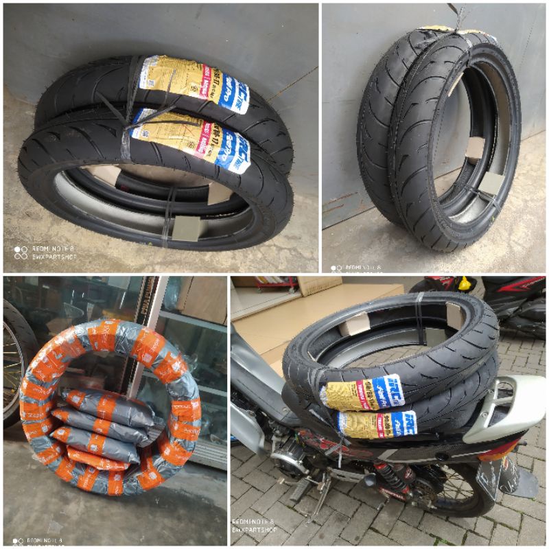 Irc FASTI PRO 90/80-17 TUBELESS Soft compound Race Tire | Shopee ...