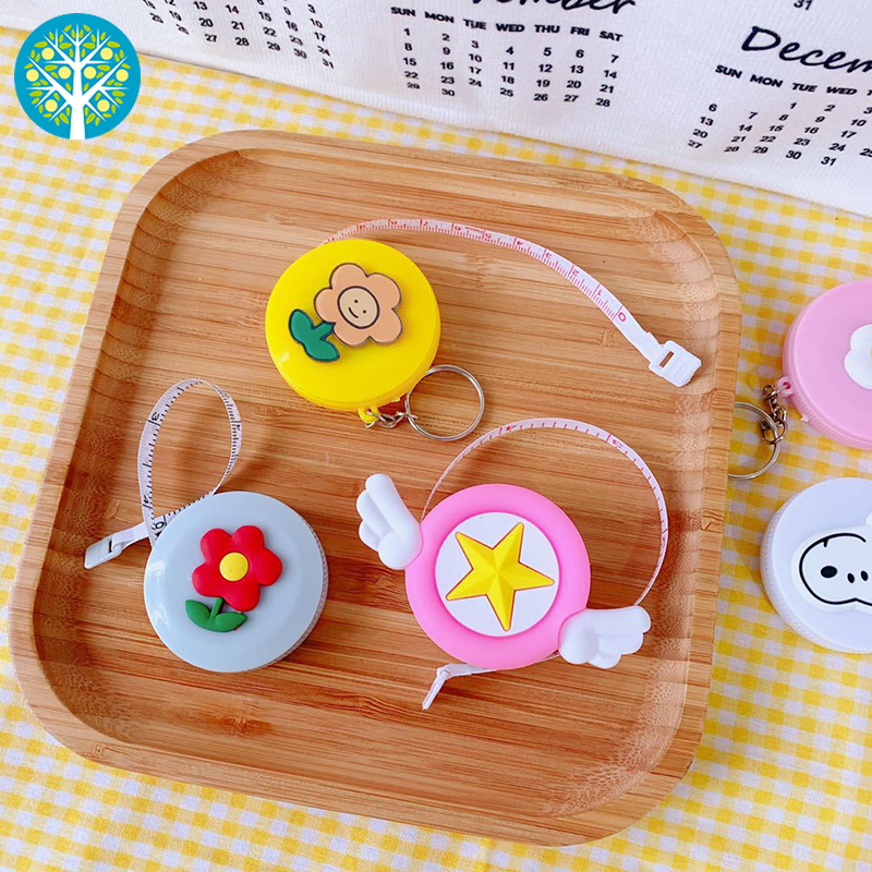 Leather Tape Measure Cartoon Cute Measuring Measurement Multifunctional ...