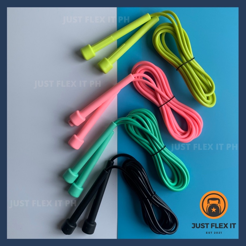 PVC Jump Rope Adjustable Durable Exercise 2.8 Meter Skipping Rope for ...