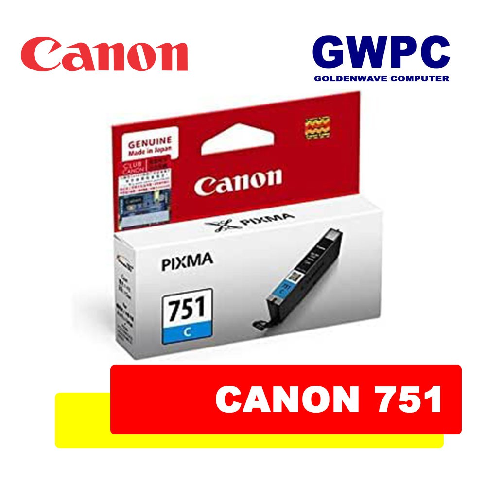 Canon PGI-750 PGI-751 CLI-751 Genuine Ink Cartridge 750 751 | Shopee ...
