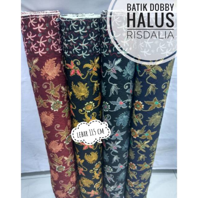 Dobby Doby Smooth Premium Batik Fabric Risdalia / Cheap Dobby Batik ...