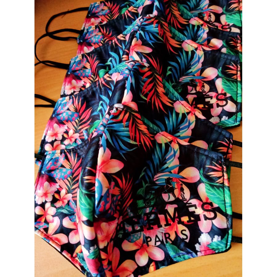 HERMES - 2 Ply Quality Washable Stylish Face Mask | Shopee Philippines