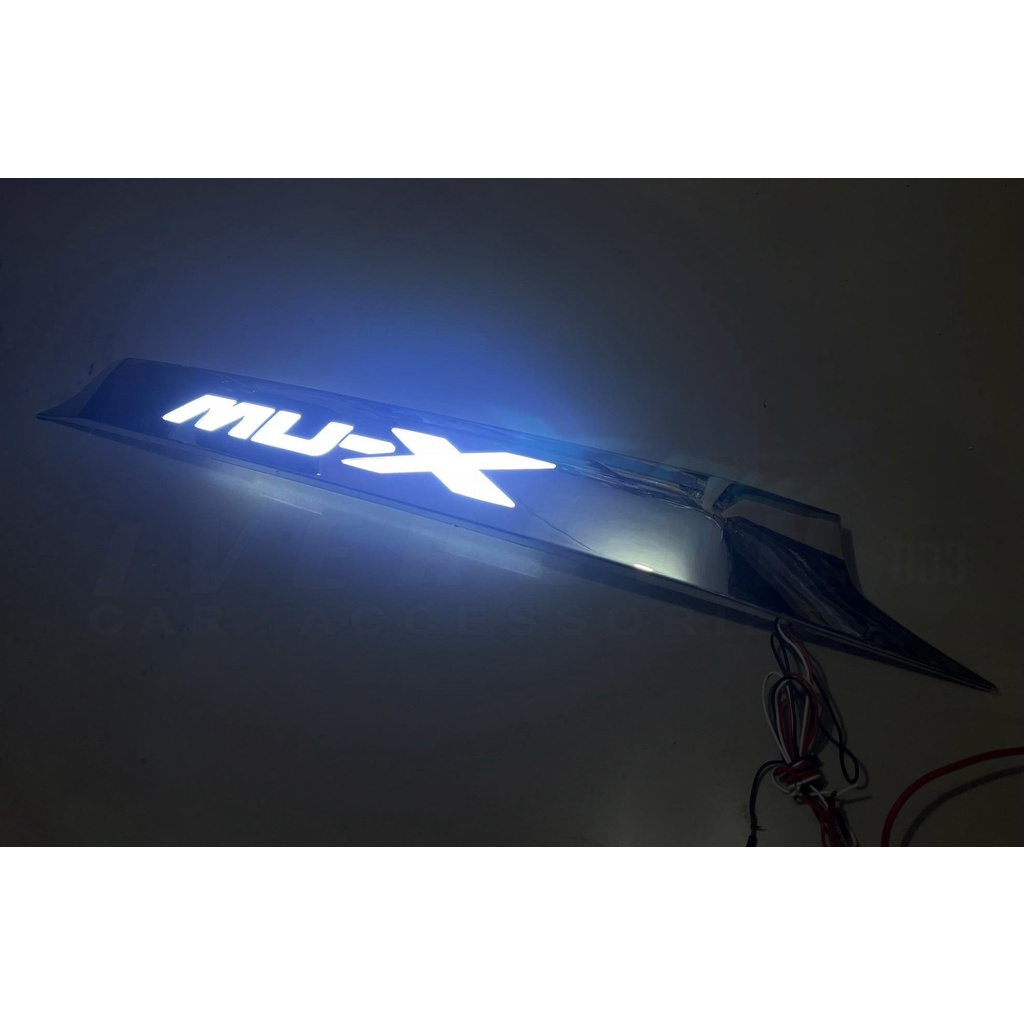 Isuzu MUX 2022 Chrome Rear Trunk Lid Cover with Light | Shopee Philippines