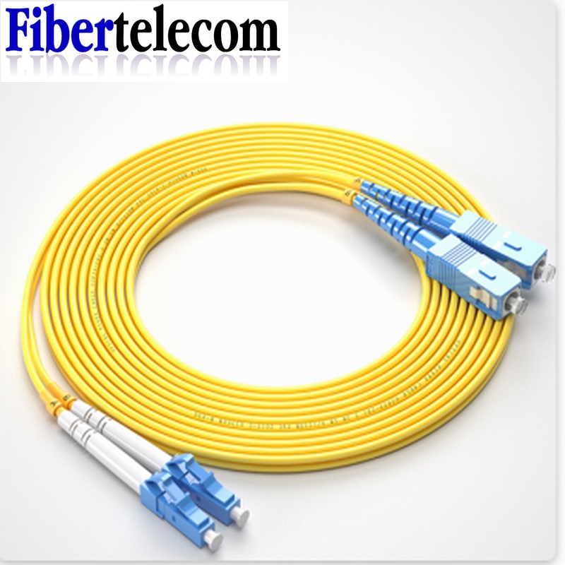 Cable Patch cord Single mode Optical fiber jumper Cabel 3M LC-SC 3.0mm ...