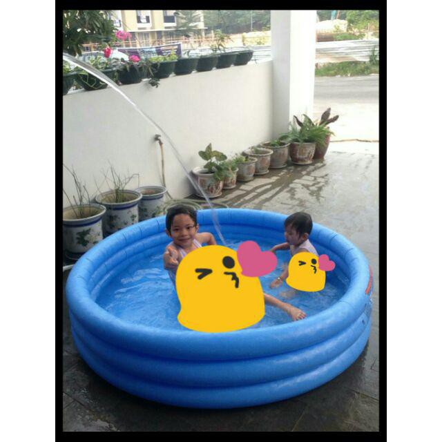 INTEX 58426 Three-Ring Pool 147cm Inflatable Swimming Pool - swimming ...