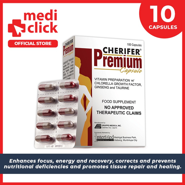 Cherifer Premium - 10 CAPSULES | Shopee Philippines