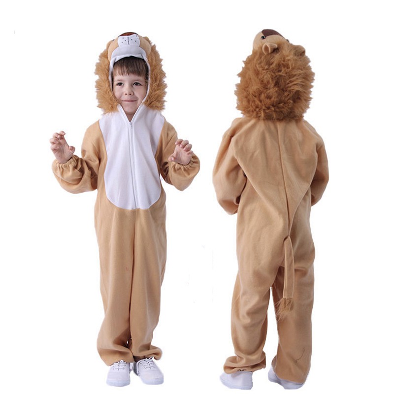 COD Halloween Costume For Kids Disney Movie Wizard of Oz Lion Costumes ...