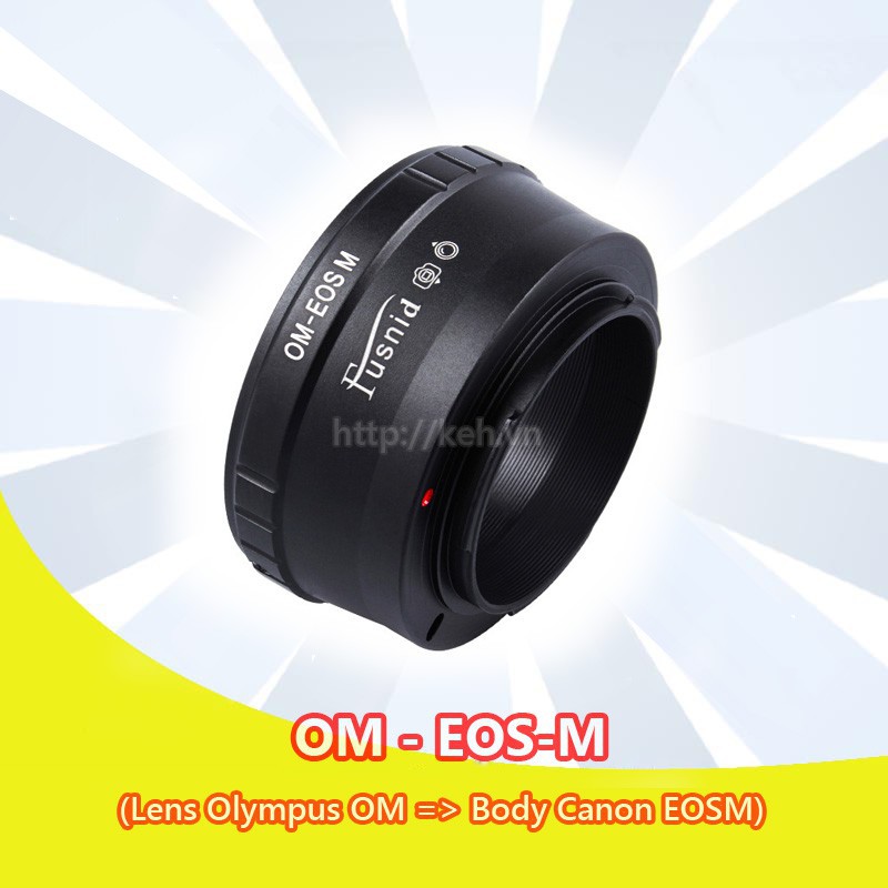 Om-eosm Mount adapter converts Olympus OM lens to Canon EOS-M EF-M body | Shopee Philippines