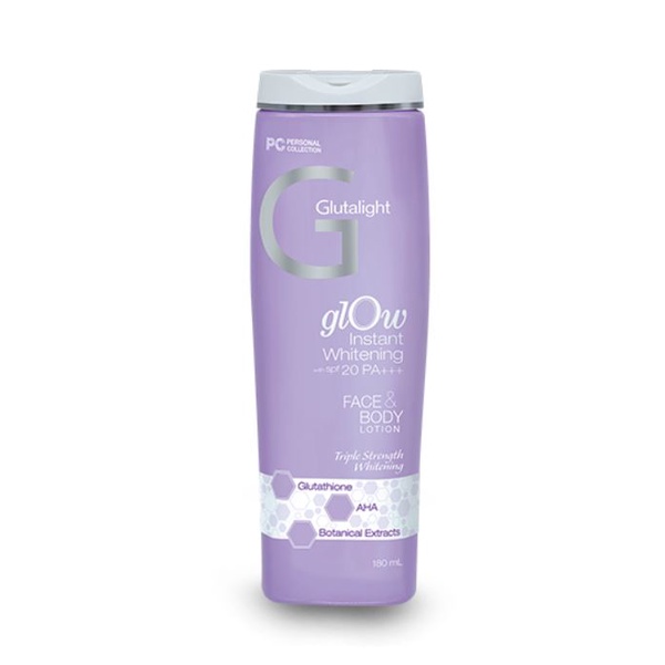 Personal Collection Glutalight Glow Lotion Instant Whitening Face and ...