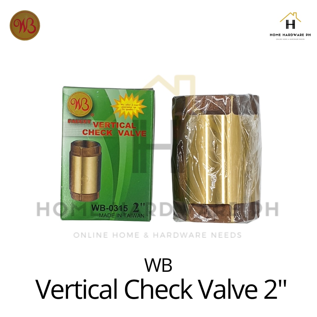 WB 0315 Vertical CHECK Valve 2" | Shopee Philippines