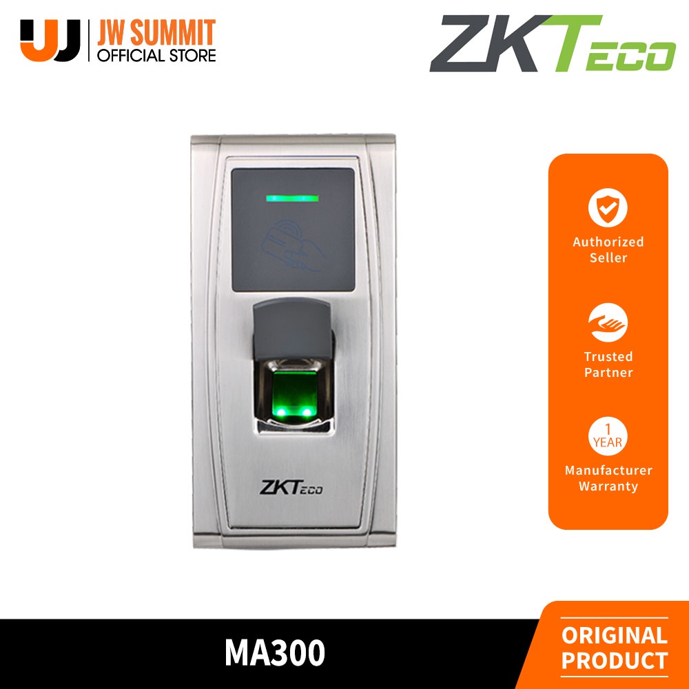 ZKTeco Biometric Access Control ZK 12V DC Optical Sensor (MA300 ...
