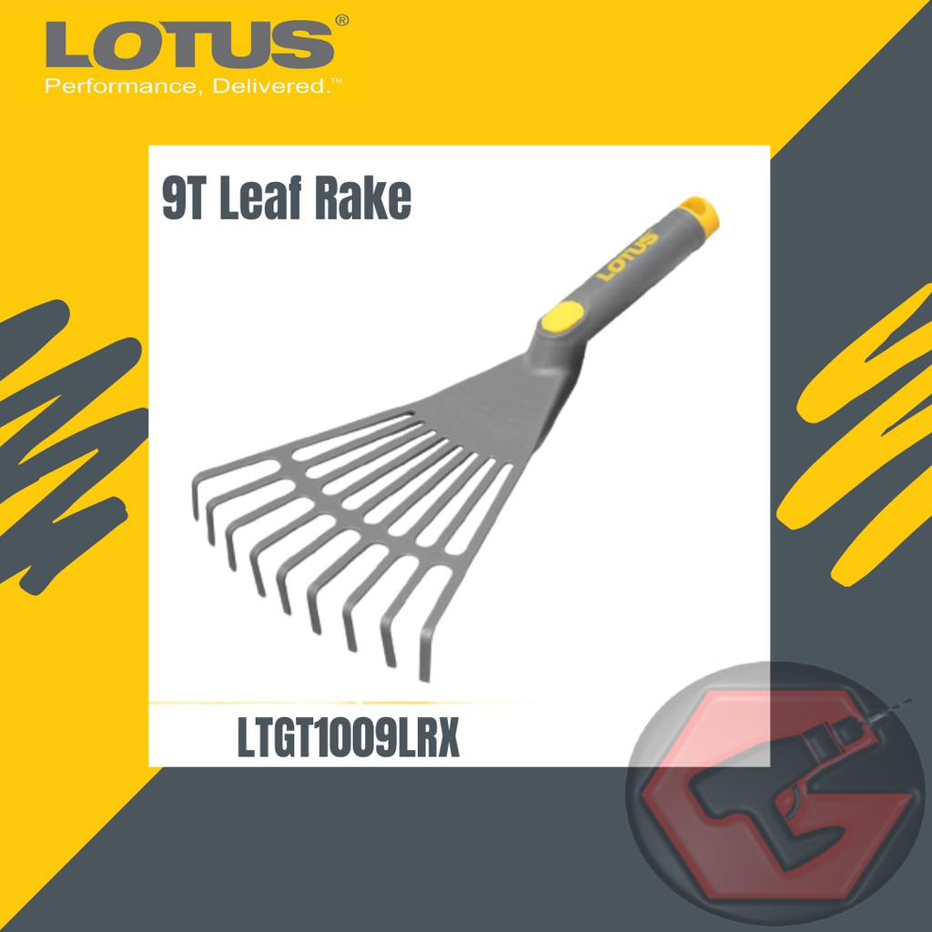 LOTUS 9T Leaf Rake (LTGT1009LRX) | Shopee Philippines