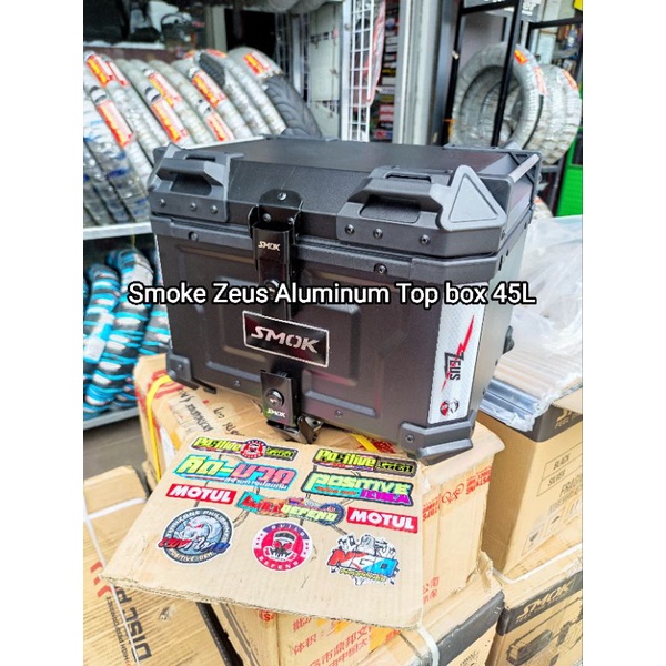 Smok Aluminum Zeus Top box 45L | Shopee Philippines