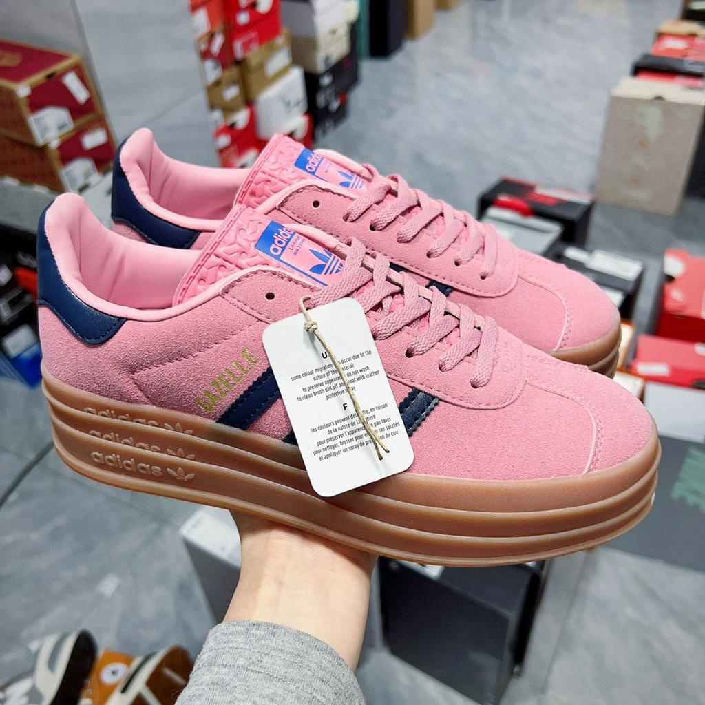Adidas Originals Gazelle Bold W "Pink" Platform Shoes Elevator Shoes ...