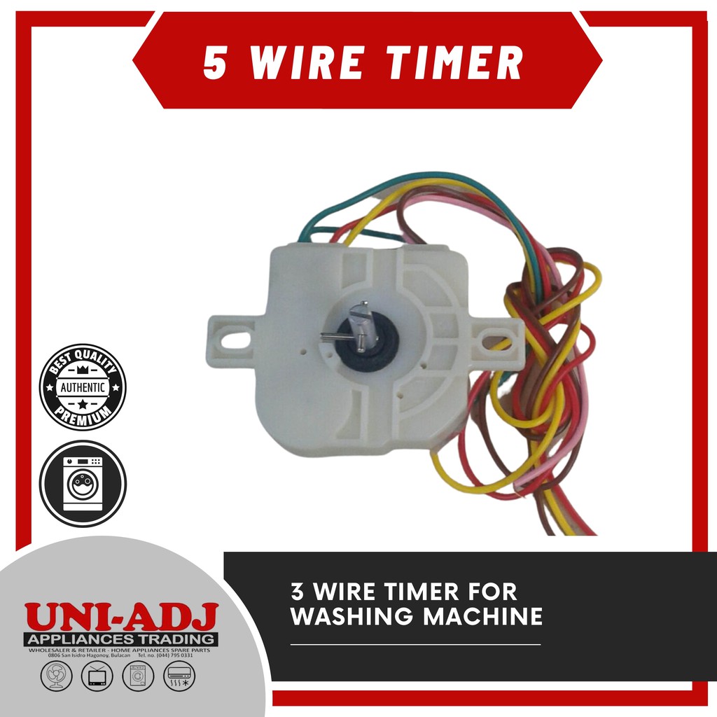 5 WIRE TIMER for washing machine | Shopee Philippines