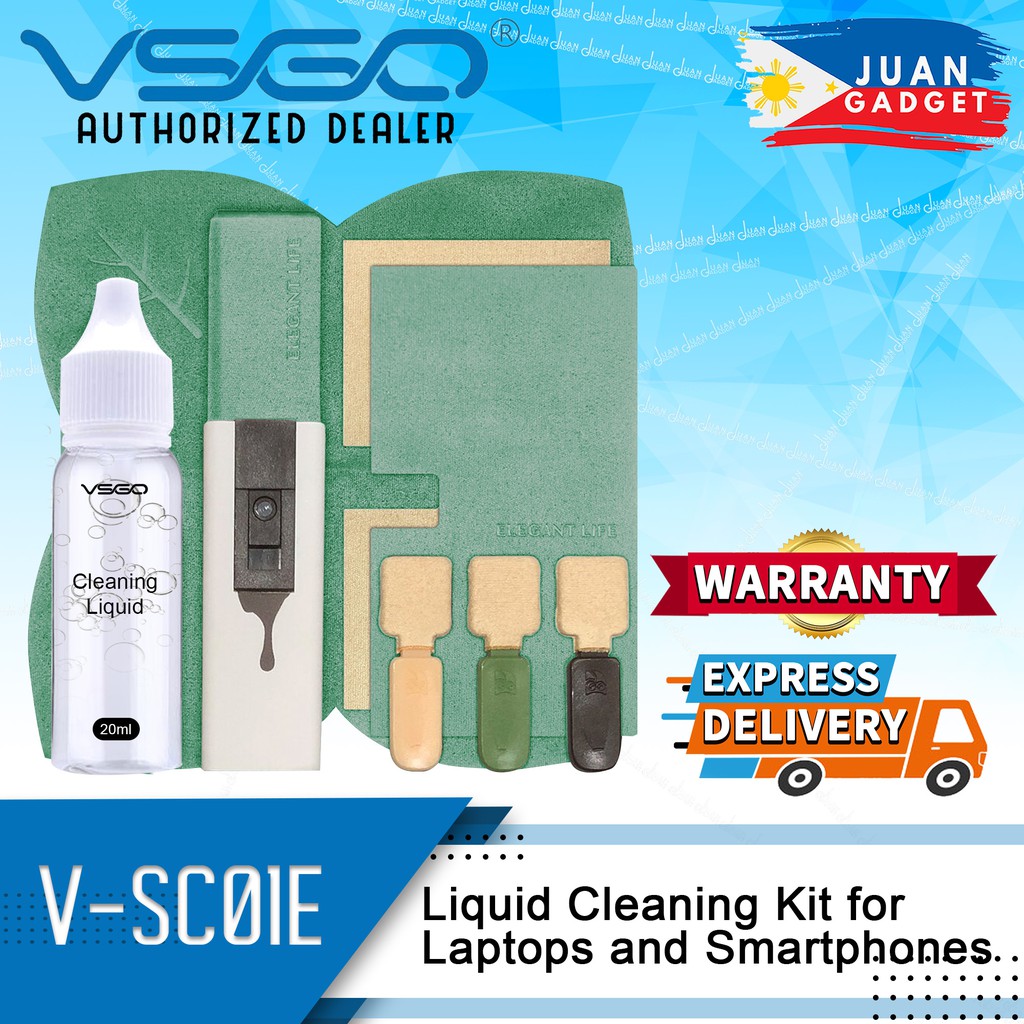 VSGO V-SC01E Portable Cute Digital Screen Cleaning Kit for Laptops, PC ...