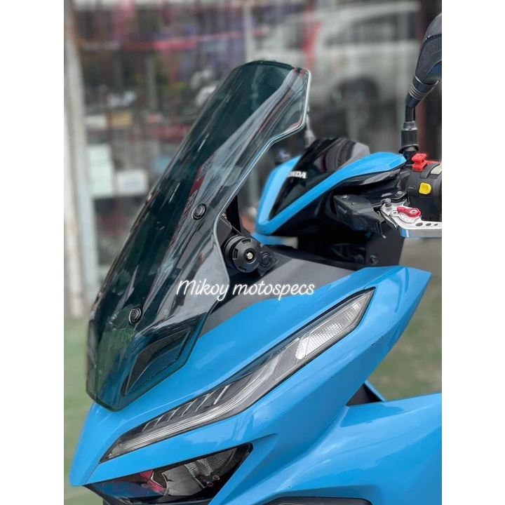 ZHIPAT WINDSHIELD WITH BRACKET FOR CLICK V1 / CLICK V2 / AEROX V2 ...