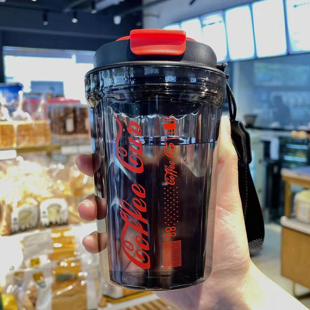 Ulifeshop Coffee Cup Tumbler 390ml Portable and Eco-Friendly | Shopee ...