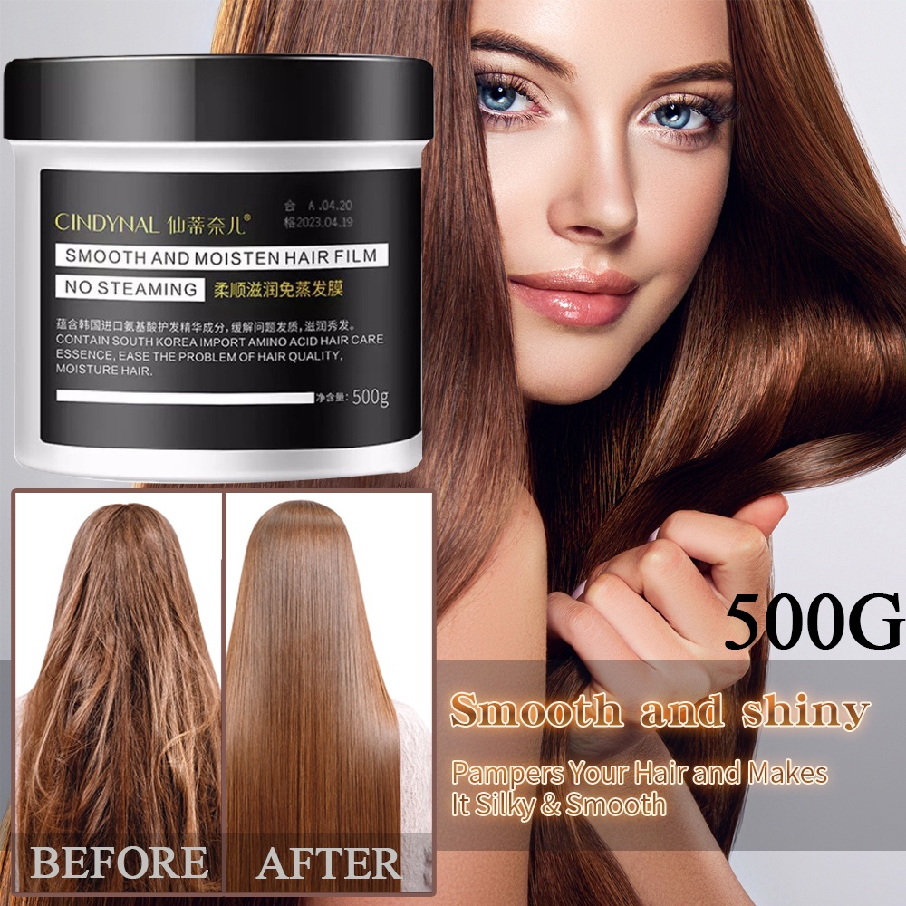 CINDYNAL Hair conditioner Moisturizing Smooth Non Steaming Hair Mask ...