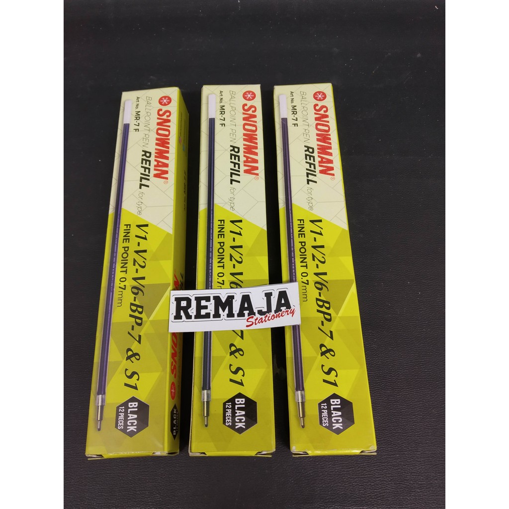 Snowman Ballpoint Pen Refill V1, V2, V6, BP-7 & S1 | Shopee Philippines