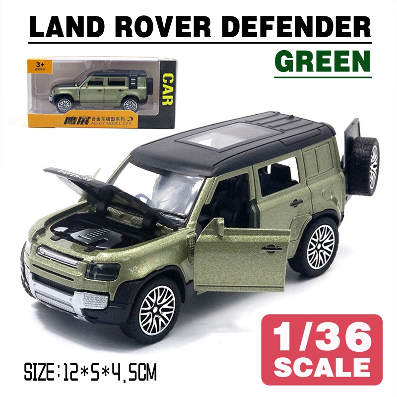 KLT scale 1:36 Land Rover Defender Toy Car Model Metal Alloy Diecast ...