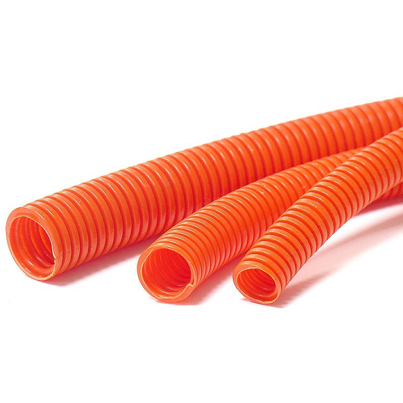 per roll PVC FLEXIBLE HOSE 1/2" X 50 METERS 100 METERS CORRUGATED FLEX PIPE FIRE RETARDANT ...