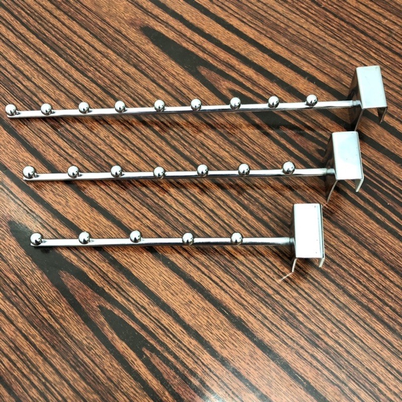 UD Chrome Plated Metal 5/7/9 Balls Hook For Screen Or Bar Display Hooks ...