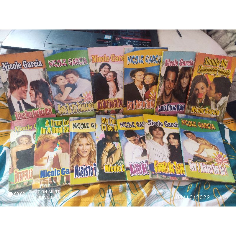 BUNDLE Nicole Garcia TAGALOG POCKETBOOK | Shopee Philippines