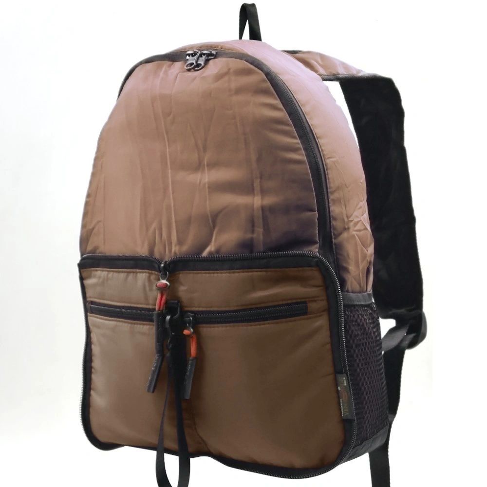 Fifi 1016 Foldae bag Casual Backpack (Brown) | Shopee Philippines