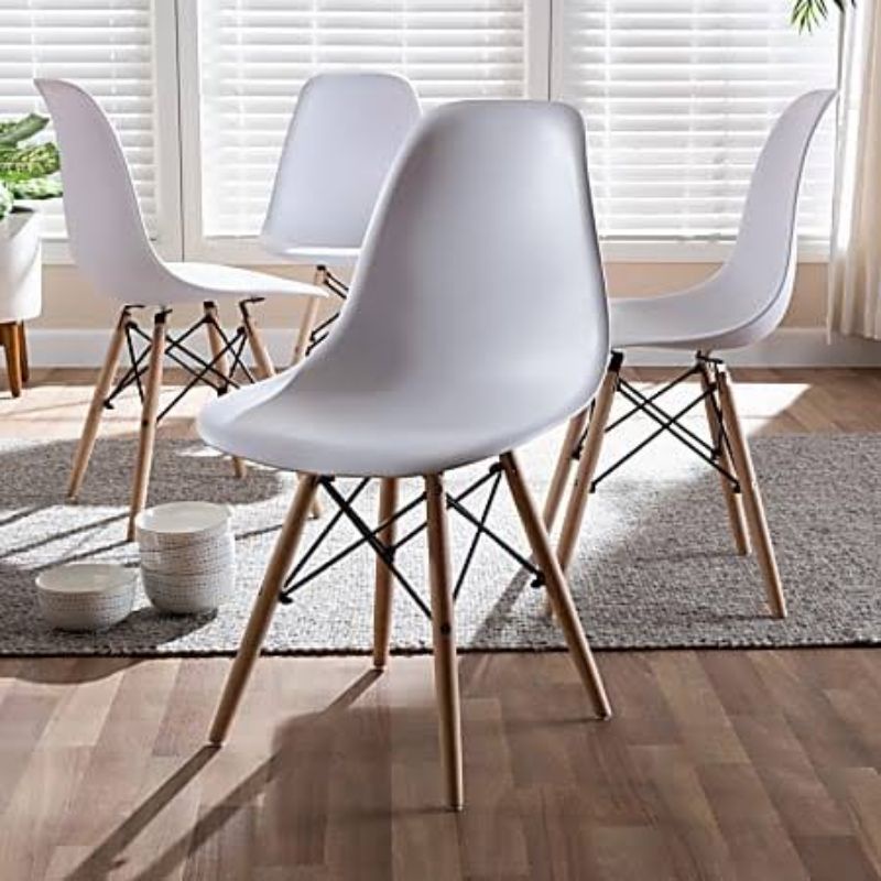 Scandinavian chair Basic Chair (set of 6 Pcs. in a box) | Shopee ...