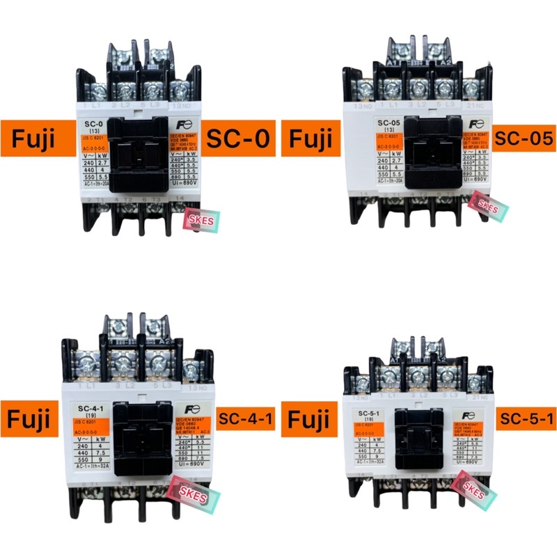 Fuji SC-0 | SC-05 | SC-4-1 | SC-5-1 Magnetic Contactor Made in Japan | Shopee Philippines