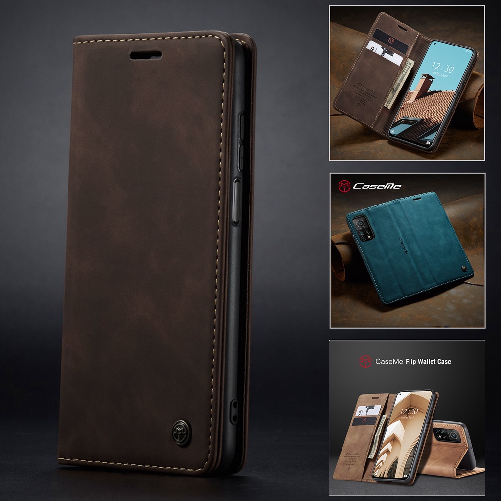 Xiaomi Mi 10T Pro 5G Flip Matte Flip Leather Phone Case Card Slot And ...