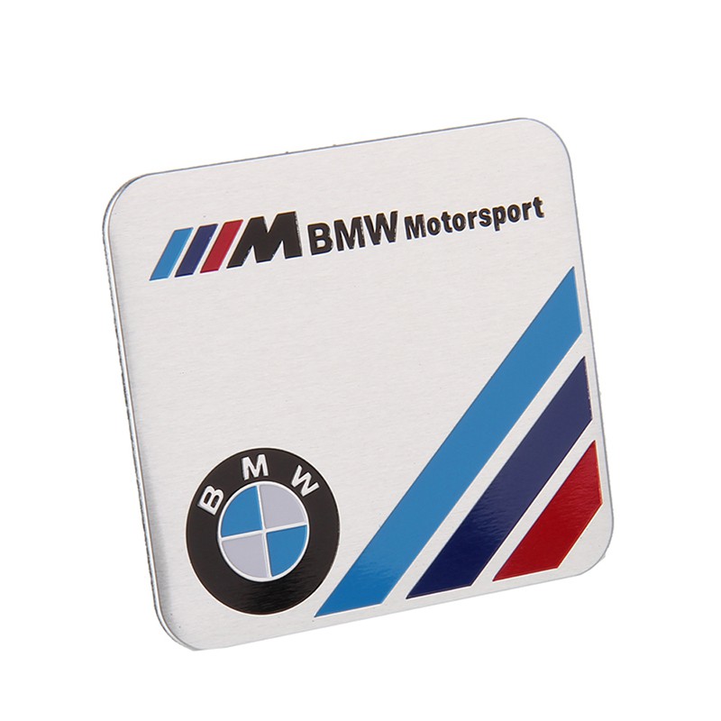 ZR For Metal Car Body Nameplate Sticker for BMW M Power M6 M8 E46 E60 ...