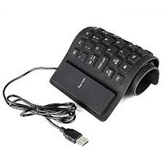 USB Flexible Foldable keyboard for Laptop PC(Random Color) | Shopee ...