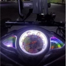 SKYDRIVE CARB CUSTOMIZED GAUGE SCREEN PROTECTOR/TRANSPARENT/ANY DESIGN ...