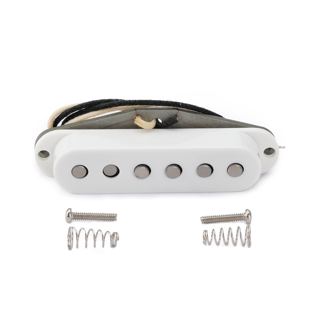 Roswell V2-C 52mm 1950s Vintage Tone Alnico 2 Guitar Single Coil Middle Pickup for Strat Style ...