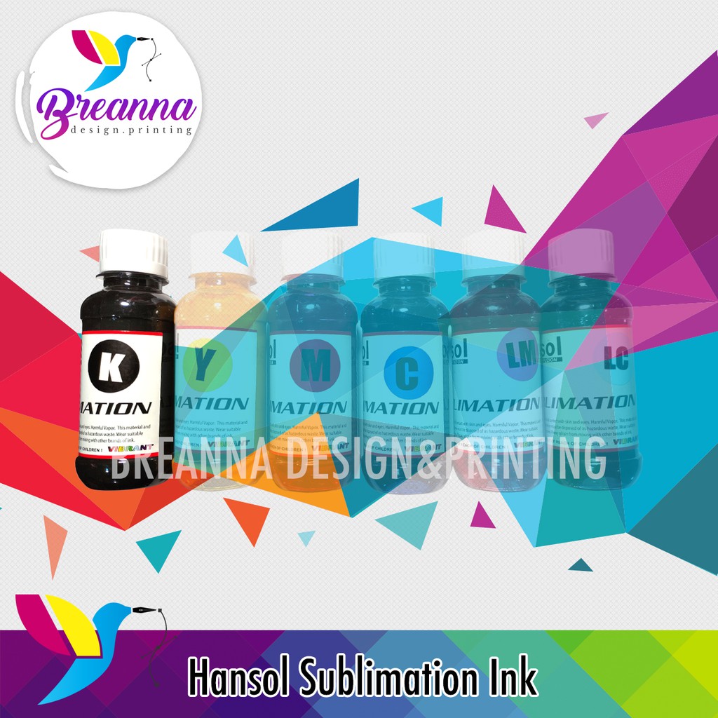 Hansol Sublimation Ink Vibrant 100ml | Shopee Philippines