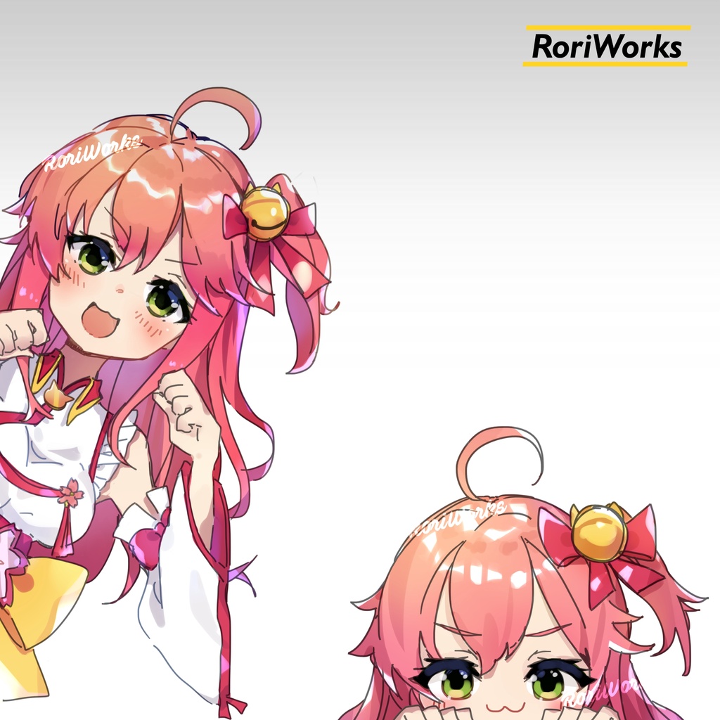 Peek Anime Sticker - Sakura Miko | Hololive | Shopee Philippines