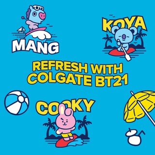 Colgate BT21 Toothpaste Purple Fresh 88g | Shopee Philippines