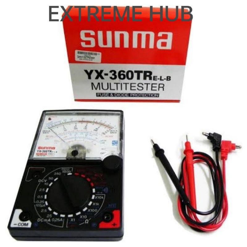 SANWA YX-360TR ANALOG MULTI TESTER MULTI-METER | Shopee Philippines