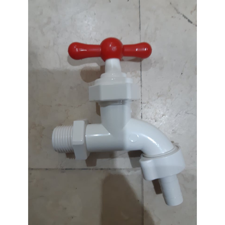 Pvc Faucet / Plastic Faucet with Hose Bibb / HD Faucet Heavy Duty ...