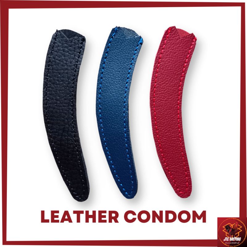 Gamefowl Leather Condom Tari Protector Gaffing Accessories (Authentic ...
