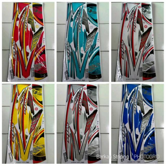 Striping Sticker Thailand Motorcycle Yamaha Mio Soul Carburetor - Soul ...