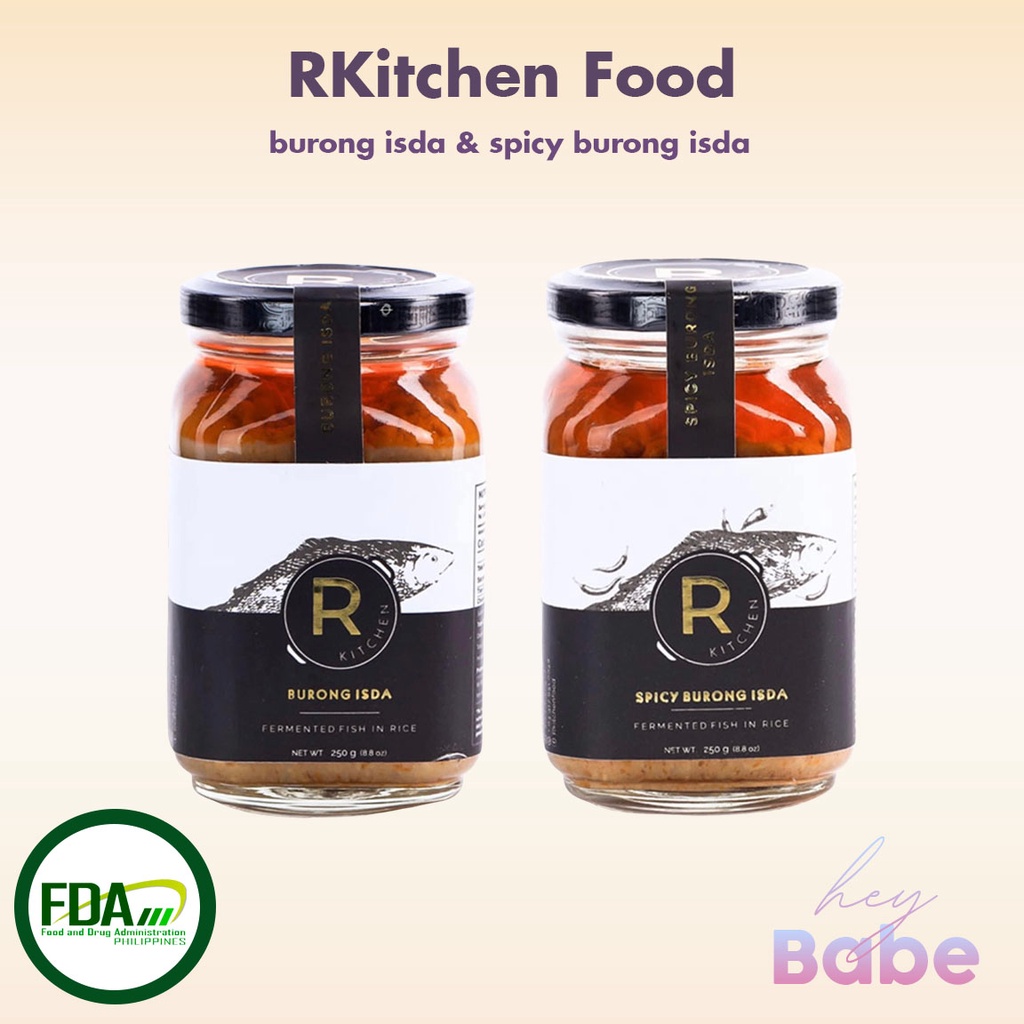 R KITCHEN - Burong Isda Variant (burong isda, spicy burong isda ...