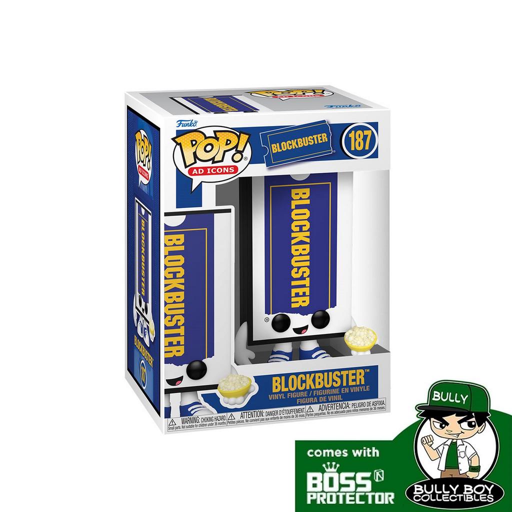 Funko POP! Ad Icons: Blockbuster - Movie Case 187 With Boss Protector ...